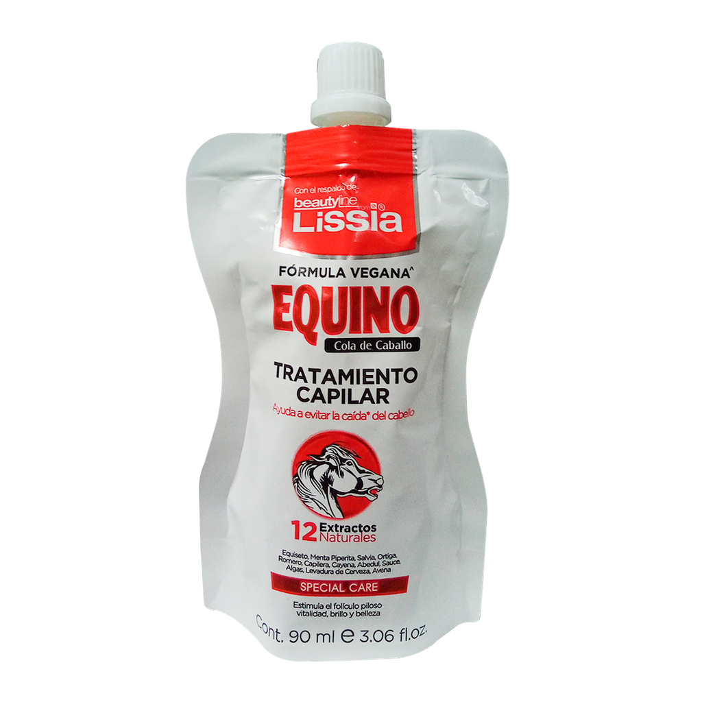 TRATAMIENTO CAPILAR EQUINO SACHET X 90ML LISSIA | El Arbolito